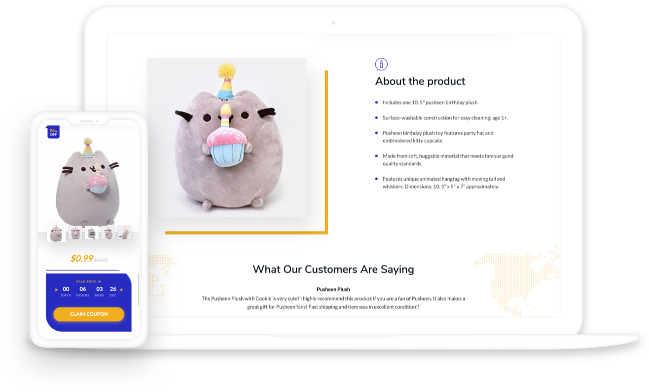 Amazon Landing Page Generator - Easily Create Coupon Landing Pages