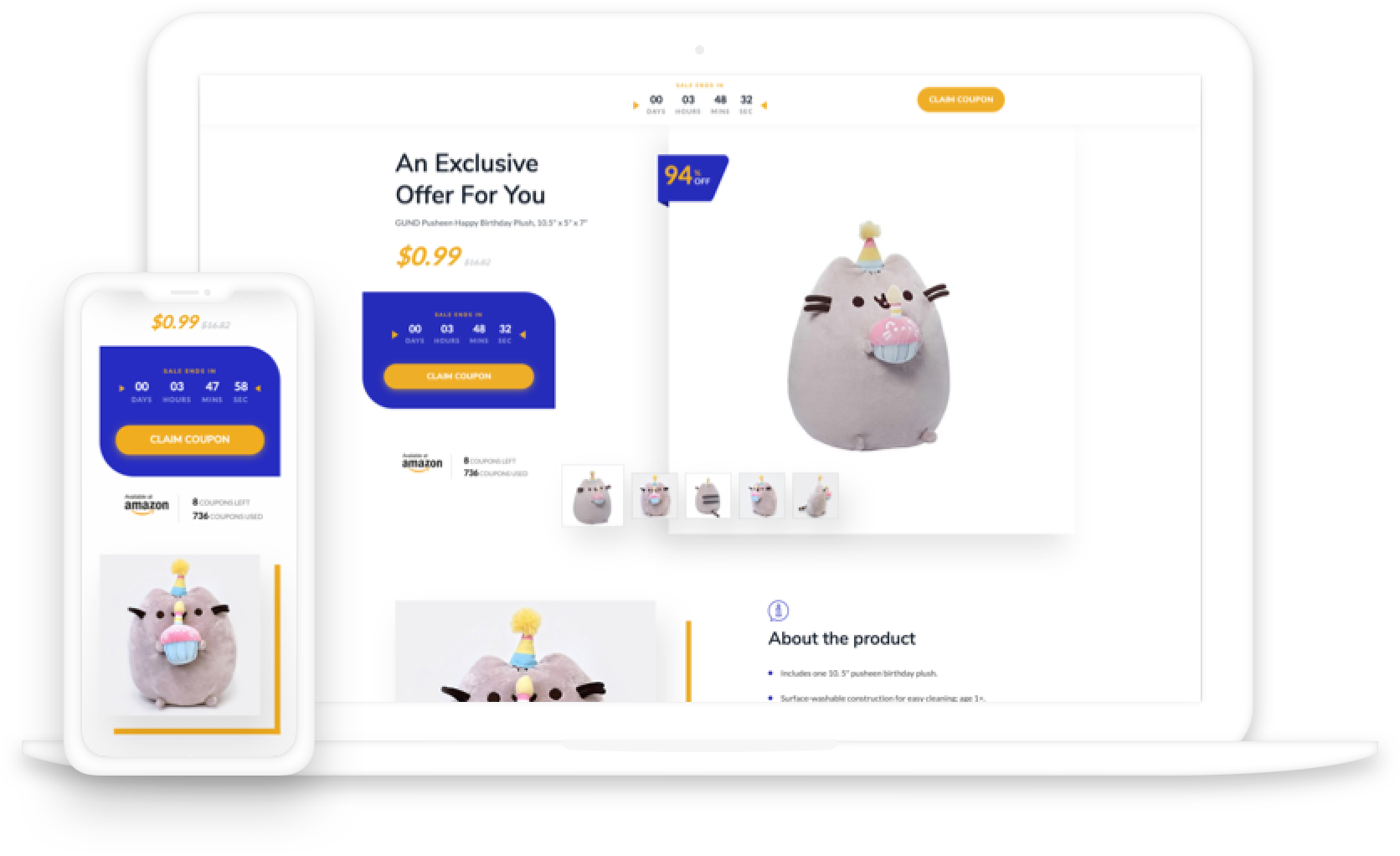 Amazon Landing Pages - LandingCube