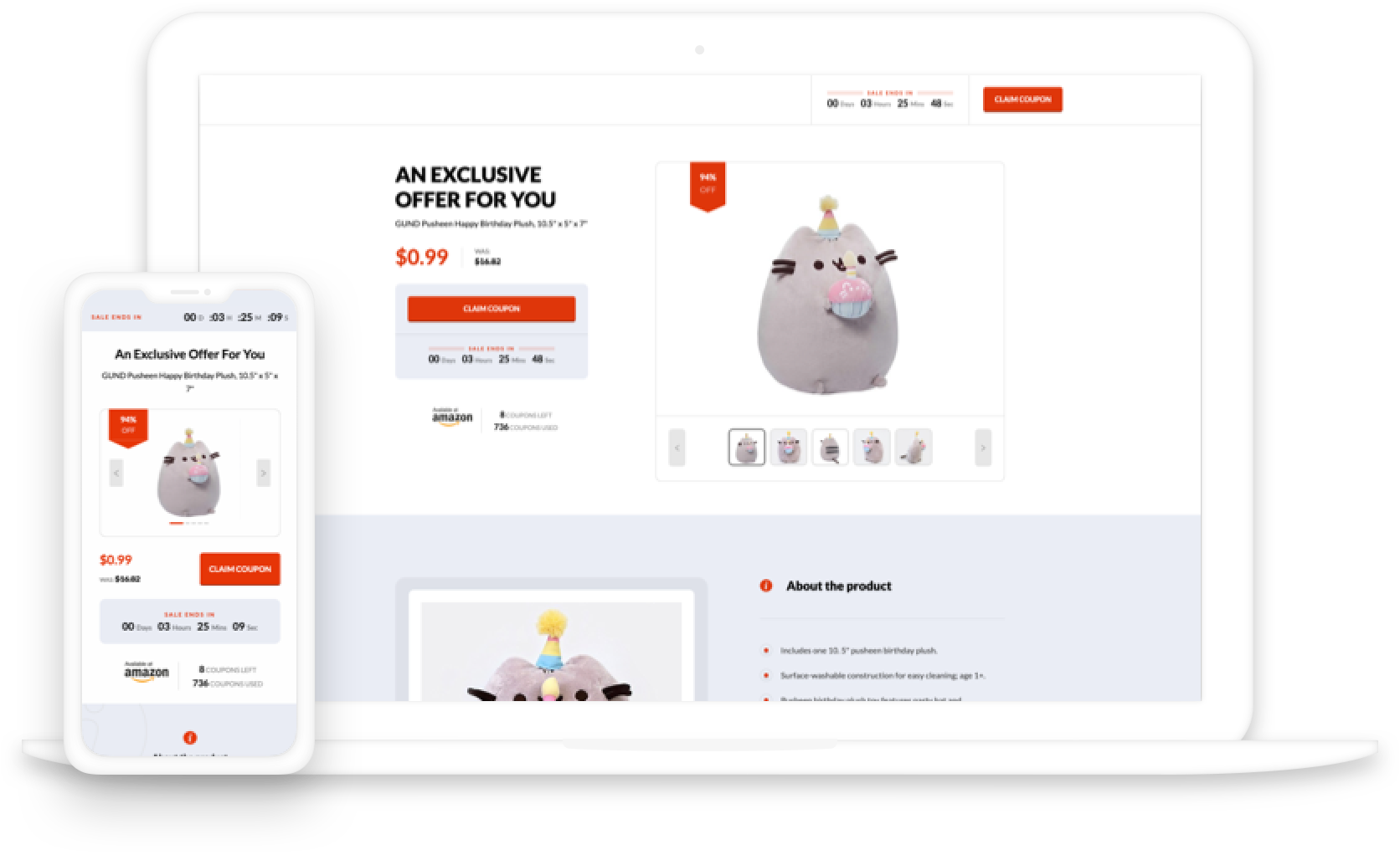 Amazon Landing Pages - LandingCube